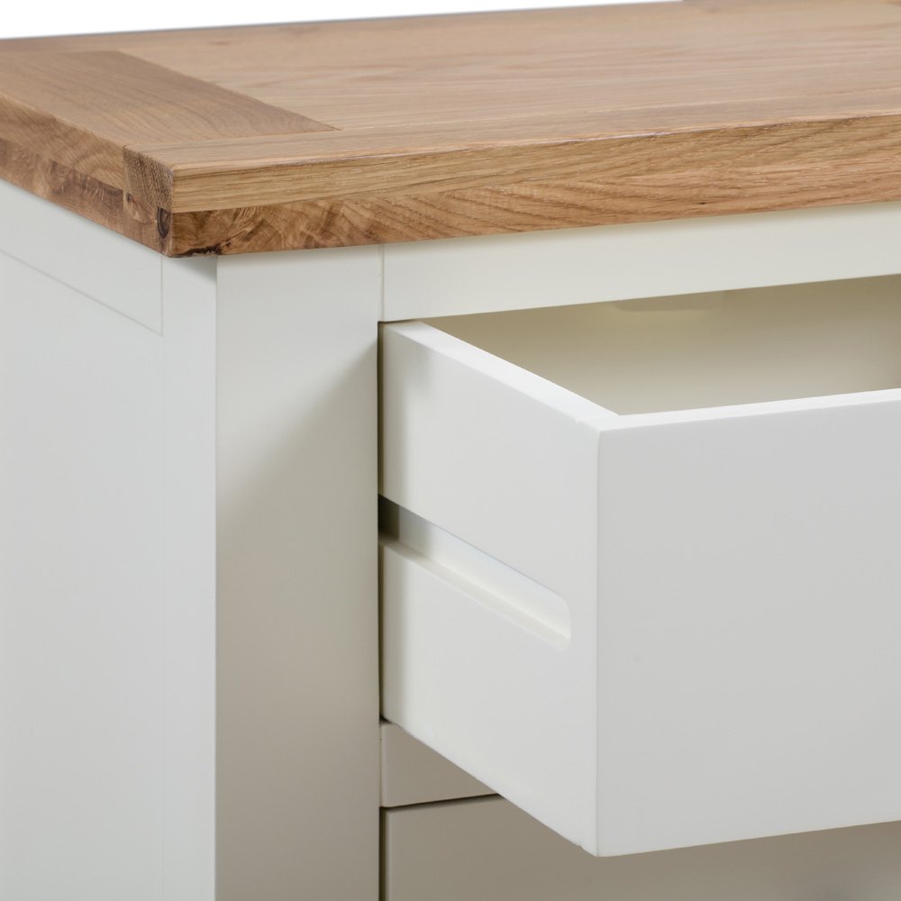 Chester Ivory Display Cabinet - Dennetts Furniture