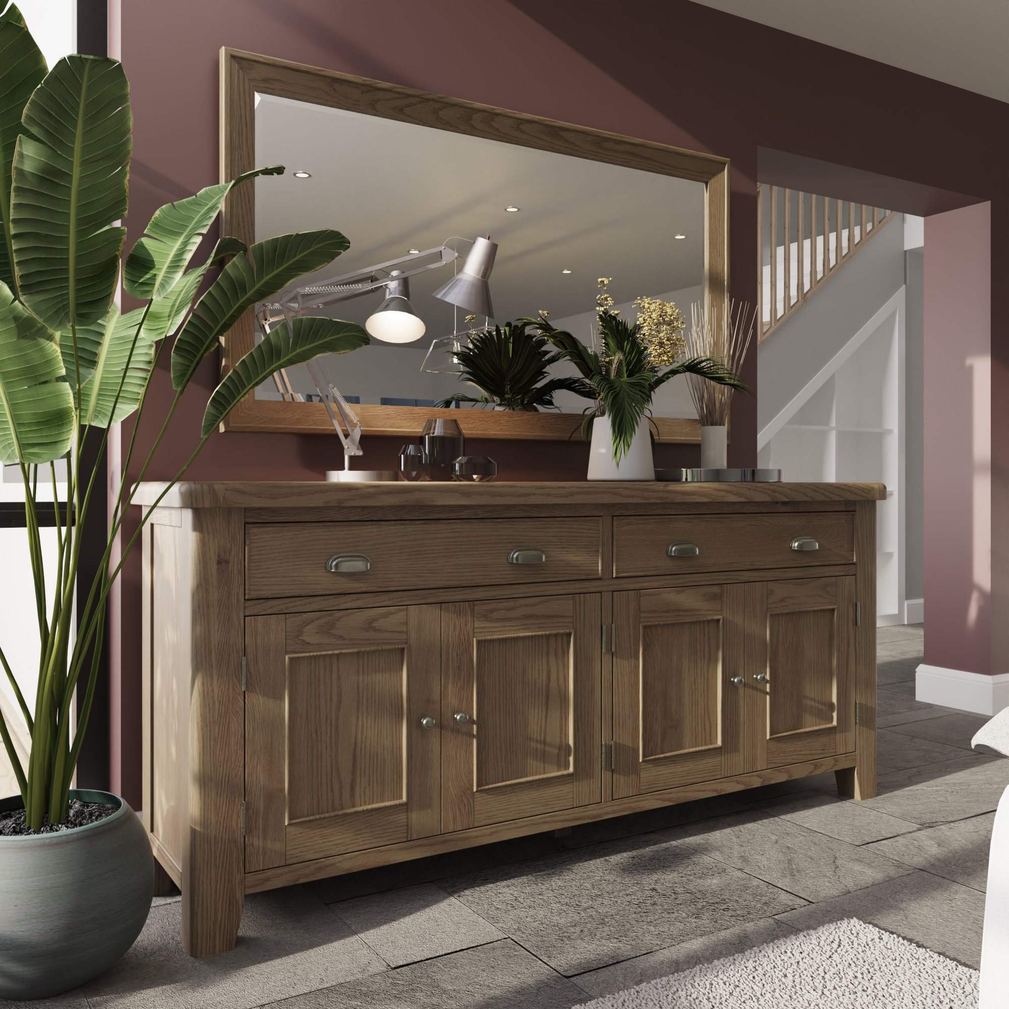 Millie 4 Door Sideboard - Dennetts Furniture
