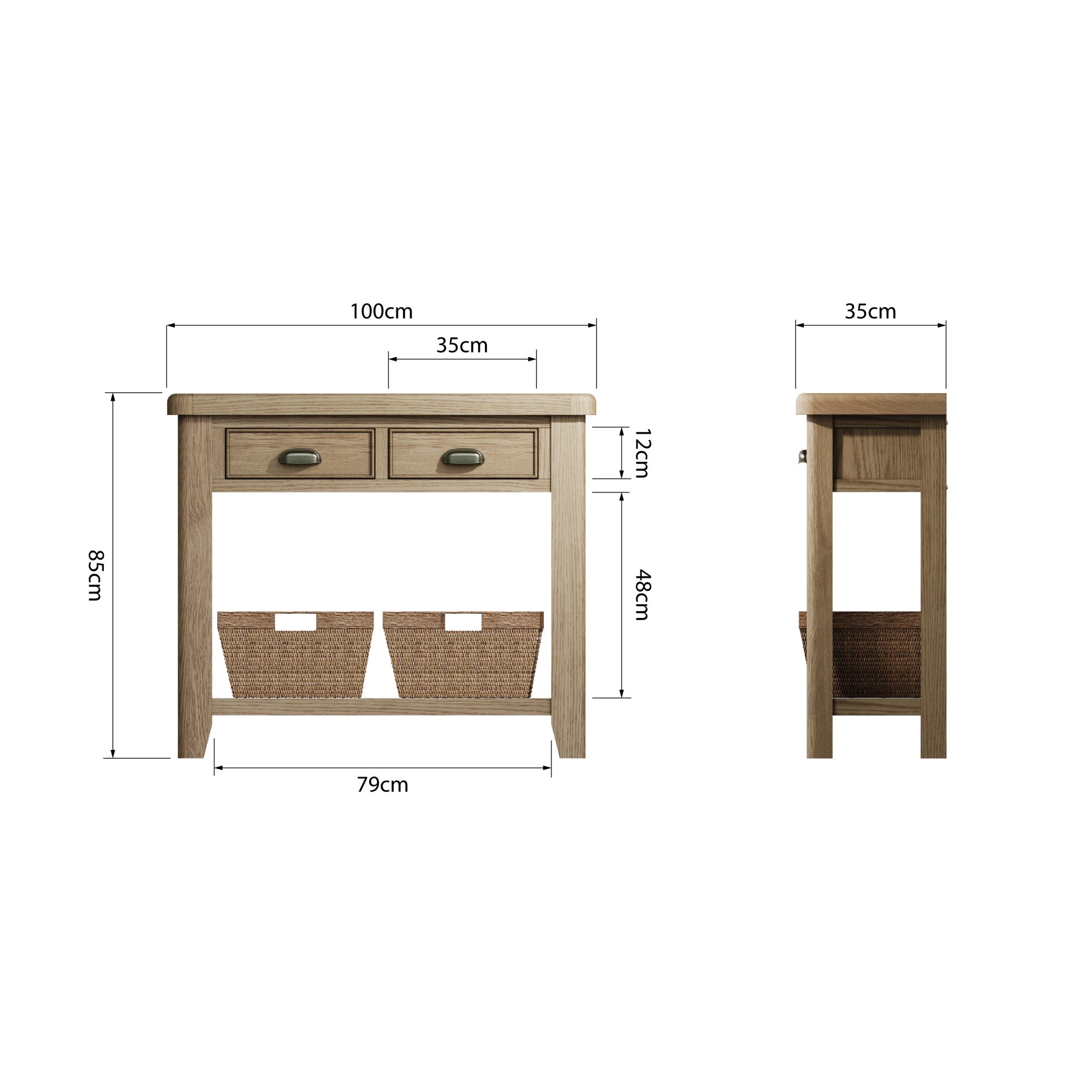 Millie Console Table - Dennetts Furniture