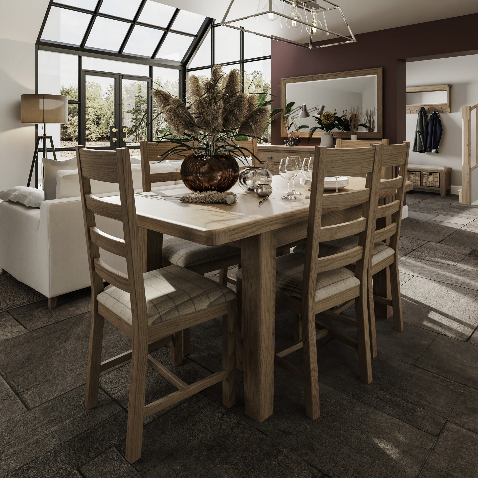 Millie 1.3m Extending Table - Dennetts Furniture