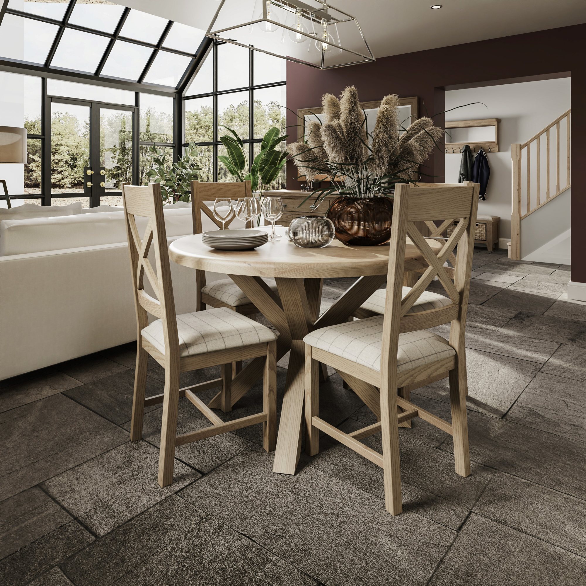 Millie Round Dining Table - Dennetts Furniture