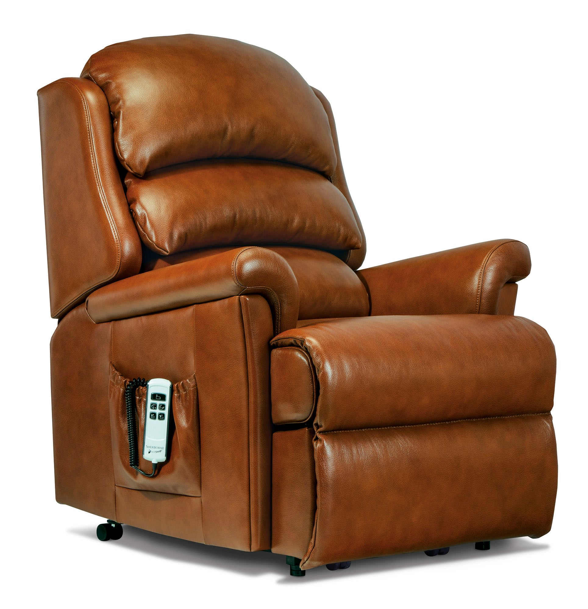Hunter Large Leather Riser Recliner - Dennetts Furniture