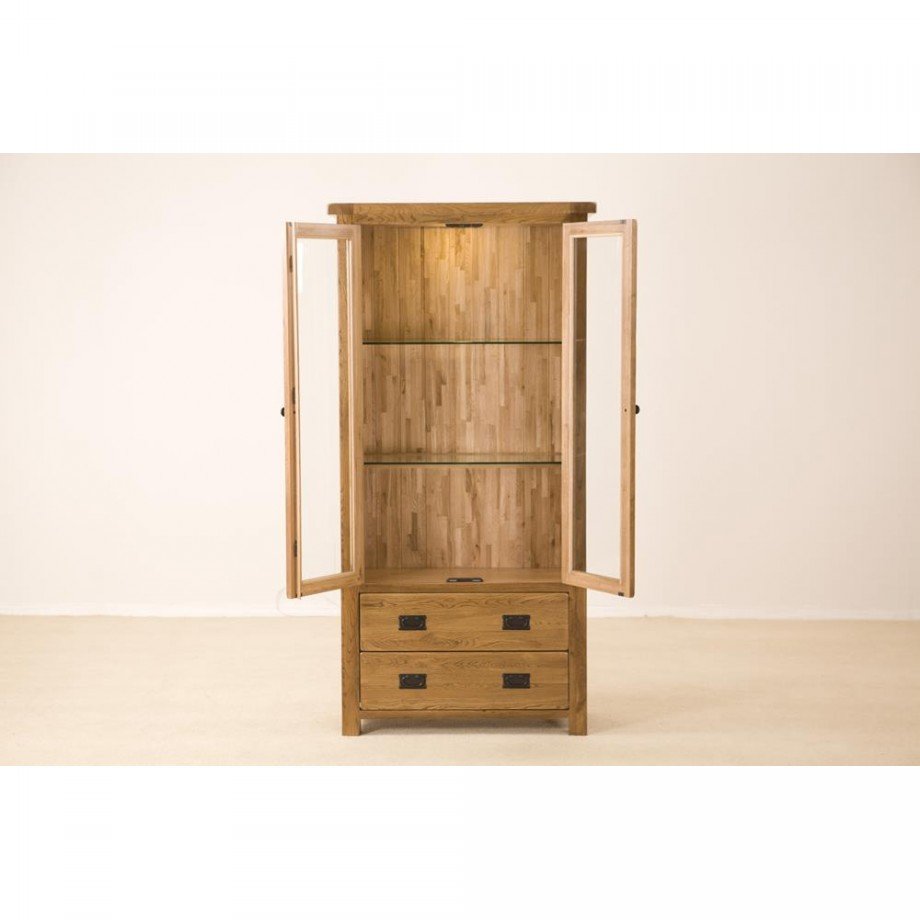 Rustic Display Cabinet - Dennetts Furniture