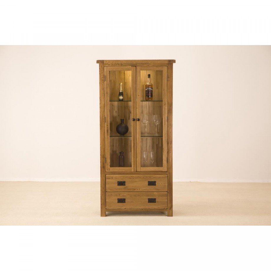 Rustic Display Cabinet - Dennetts Furniture