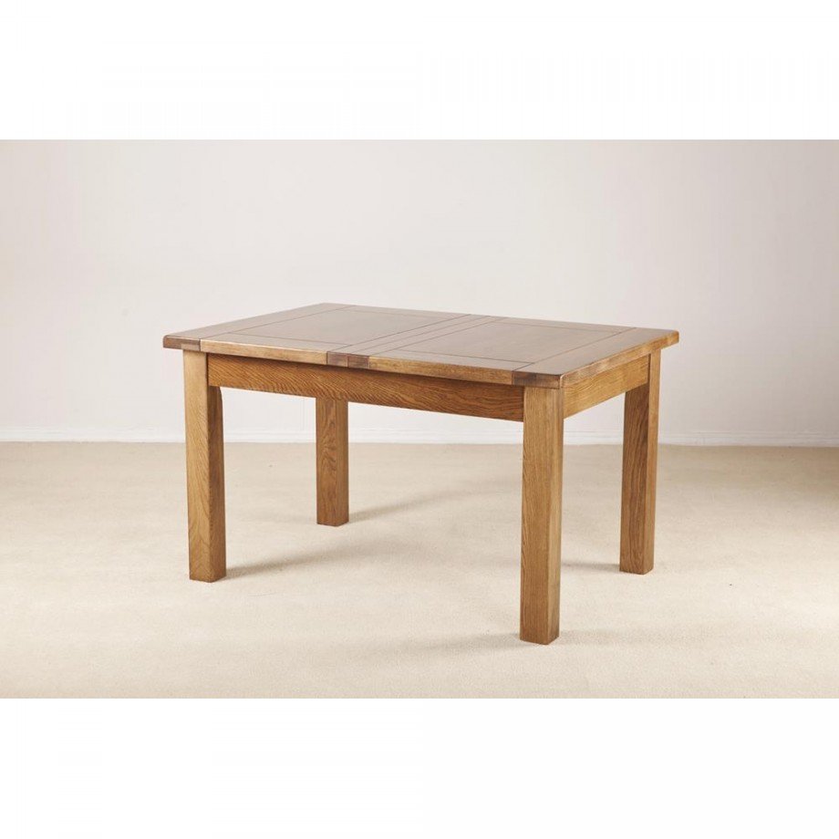Rustic Extending Dining Table - Dennetts Furniture